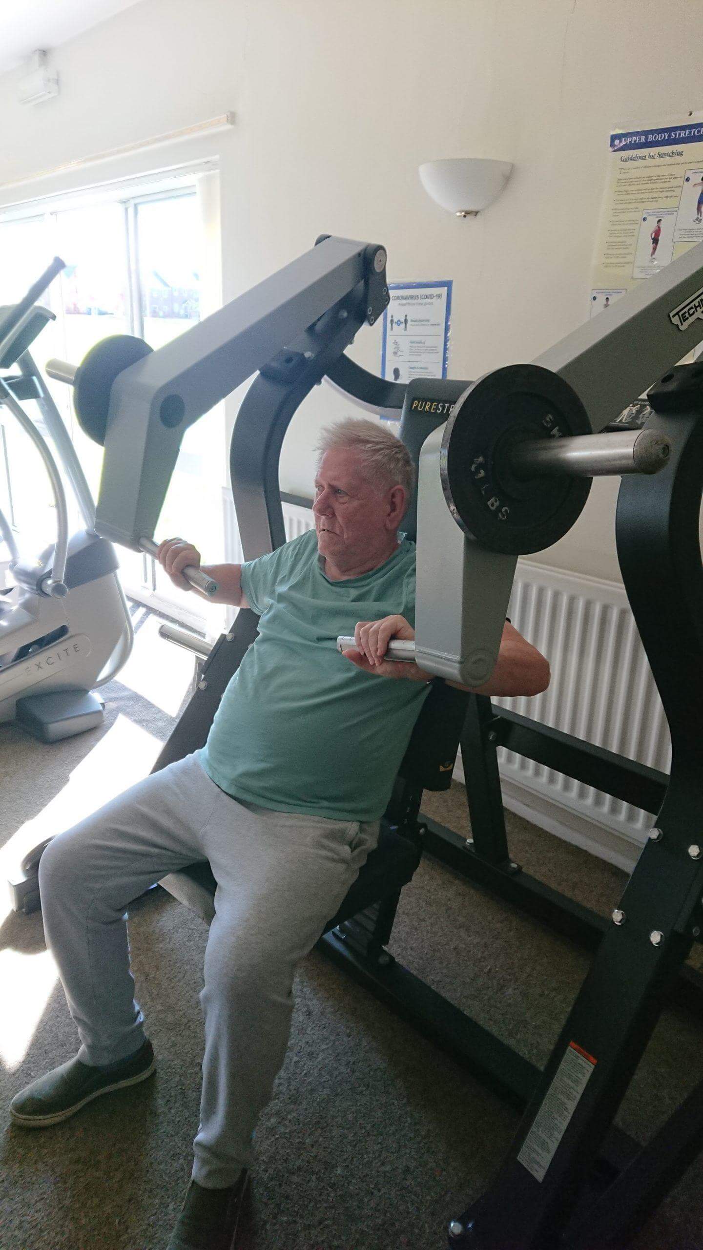 Coundon client’s enjoy their Gym session with the world power lifting ...